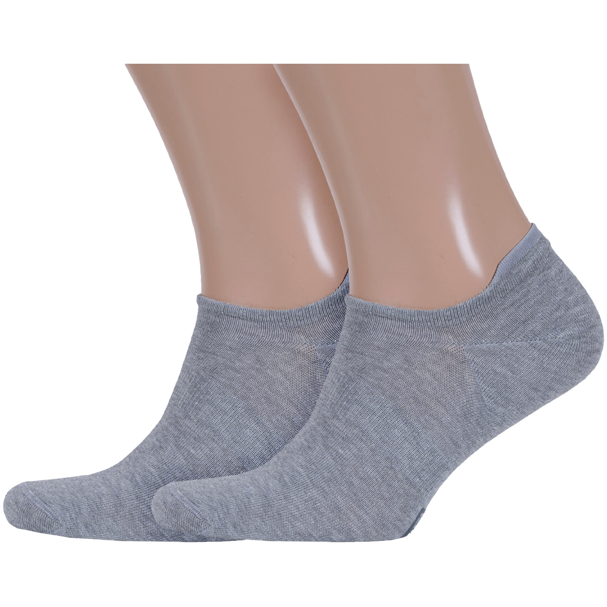 Комплект носков мужских DIWARI 2-17С-144СП серых 29
