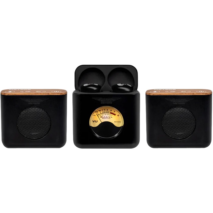 Комплект Bluetooth-гарнитура с колонкам Meters Linx TWS + Linx Stereo Speaker System Black