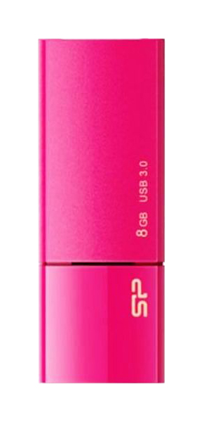 Флешка Silicon Power Blaze B05 8ГБ Pink (SP008GBUF3B05V1H)