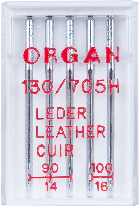 Иглы Organ для кожи 5/90-100