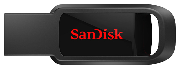 Флешка SanDisk Cruzer Spark 64ГБ Red/Black (SDCZ61-064G-G35)