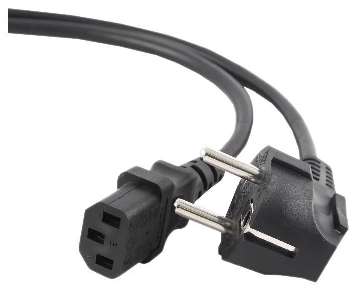 Кабель Cablexpert IEC 320 C13-CEE 7/7, M-F 5м Black (PC-186-VDE-5M)