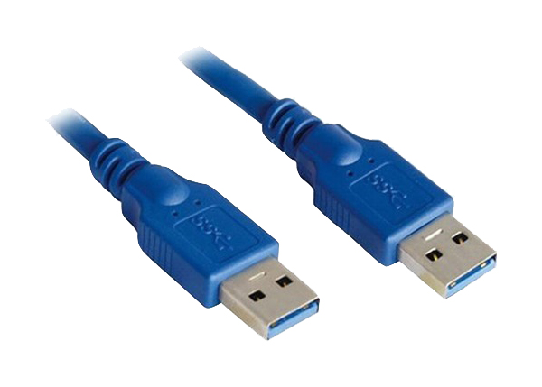 Кабель Cablexpert USB A-USB A, M-M 1м Blue (CCP-USB3-AMAM-1M)