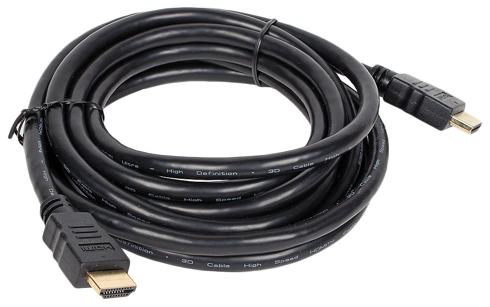 Кабель VCOM HDMI - HDMI 3м Black (TCG200)