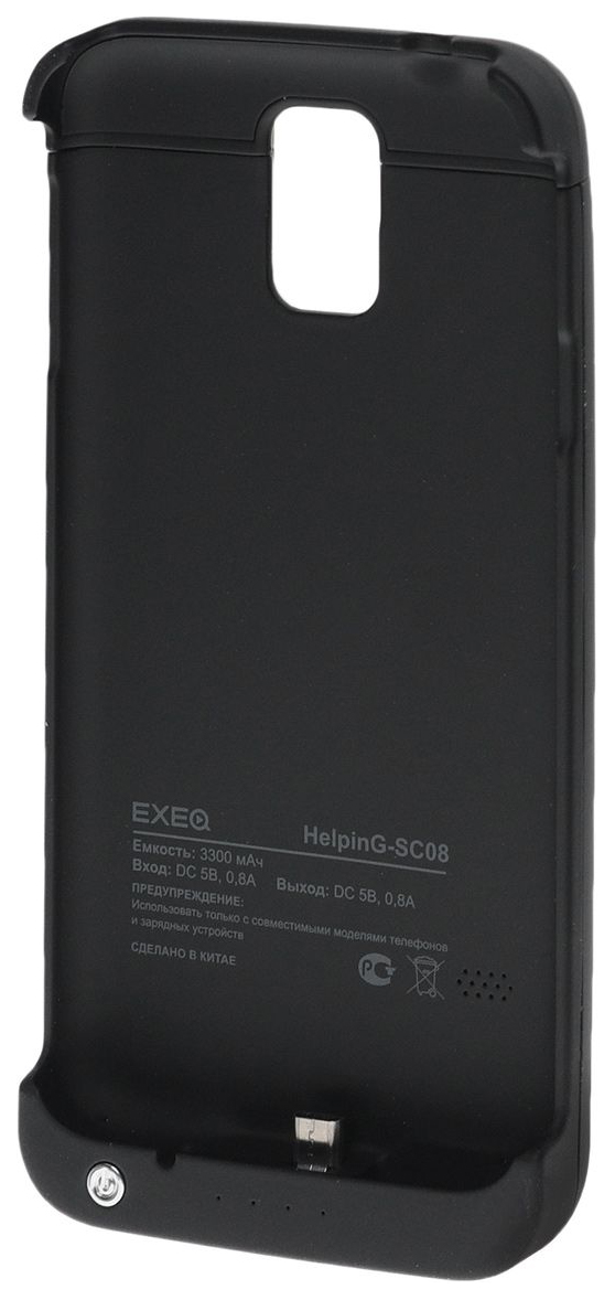 Чехол-аккумулятор EXEQ HelpinG-SC08 Black