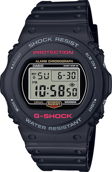 Наручные часы Casio G-Shock DW-5750E-1E с хронографом