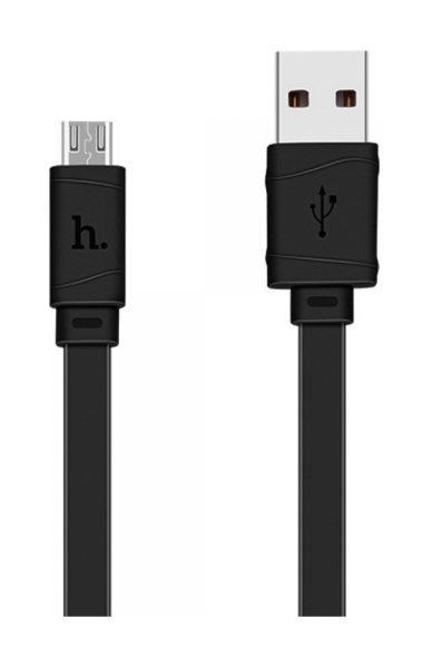 Кабель Hoco x5 microUSB 1м Black