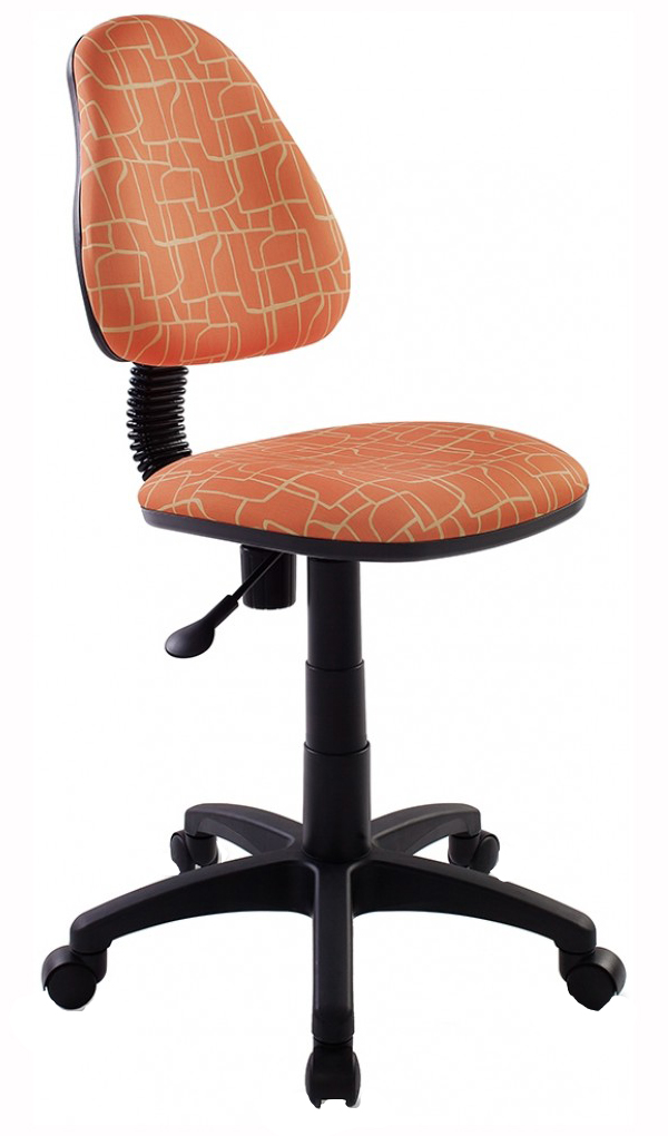 Кресло детское Бюрократ KD-4/GIRAFFE Оранжевый жираф