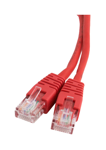 Кабель Gembird RJ45-RJ45, M-M 2м Red (PP12-2M/R)