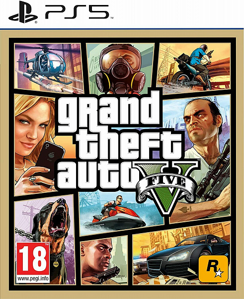 Игра GTA V Grand Theft Auto V  для PS5