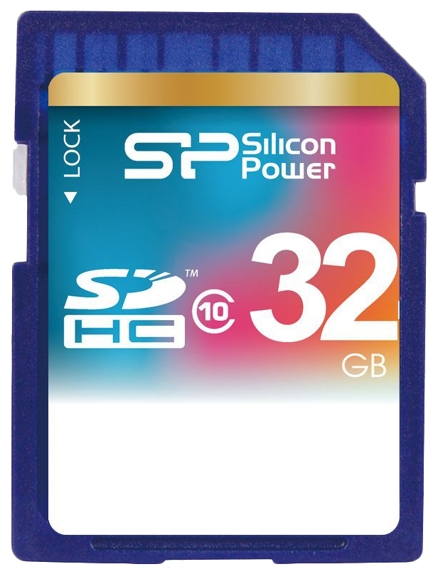 Карта памяти Silicon Power SDHC SP032GBSDH010V10 32GB