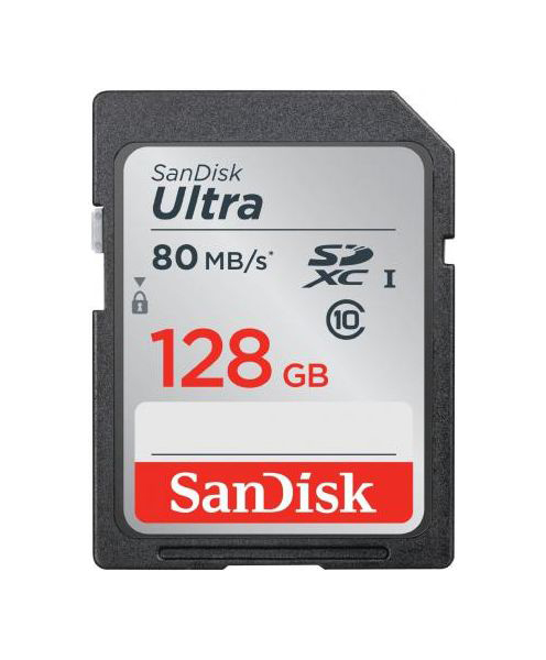 Карта памяти SanDisk SDXC SDSDUNC-128G-GN6IN 128GB