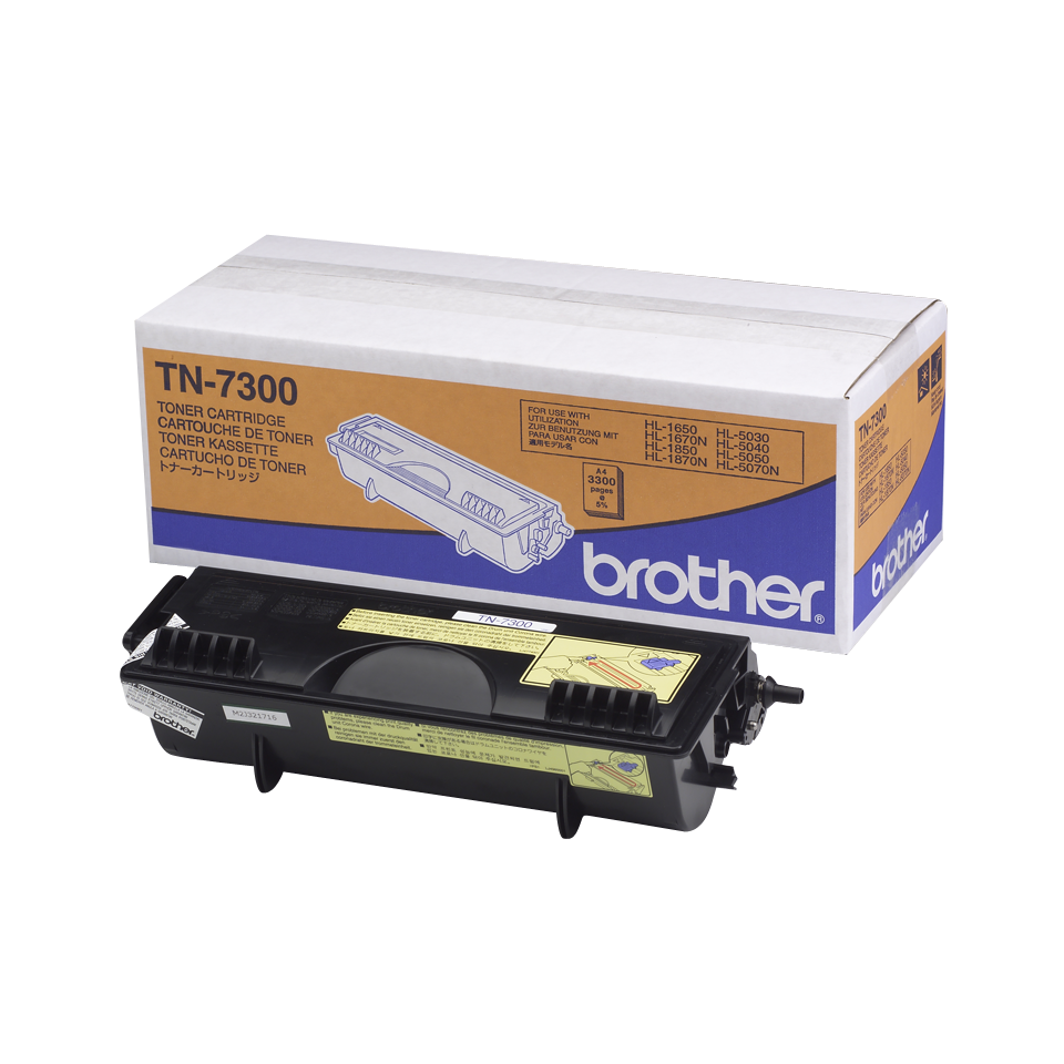 Картридж для лазерного принтера Brother TN-7300, черный, оригинал