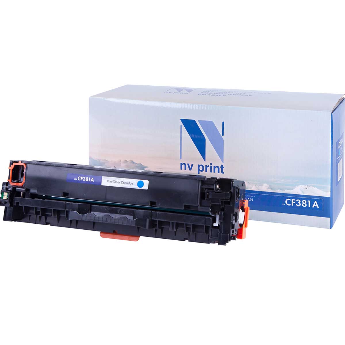 Картридж для лазерного принтера NV Print CF381AC, Blue