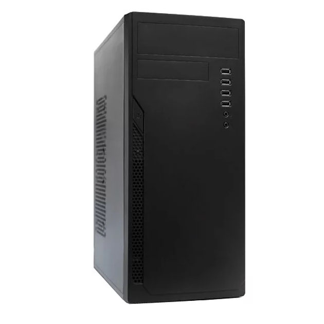 Корпус компьютерный Foxline FL-301 (FL-301-FZ500R) Black