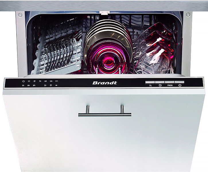 Встраиваемая посудомоечная машина Brandt VS1010J белый