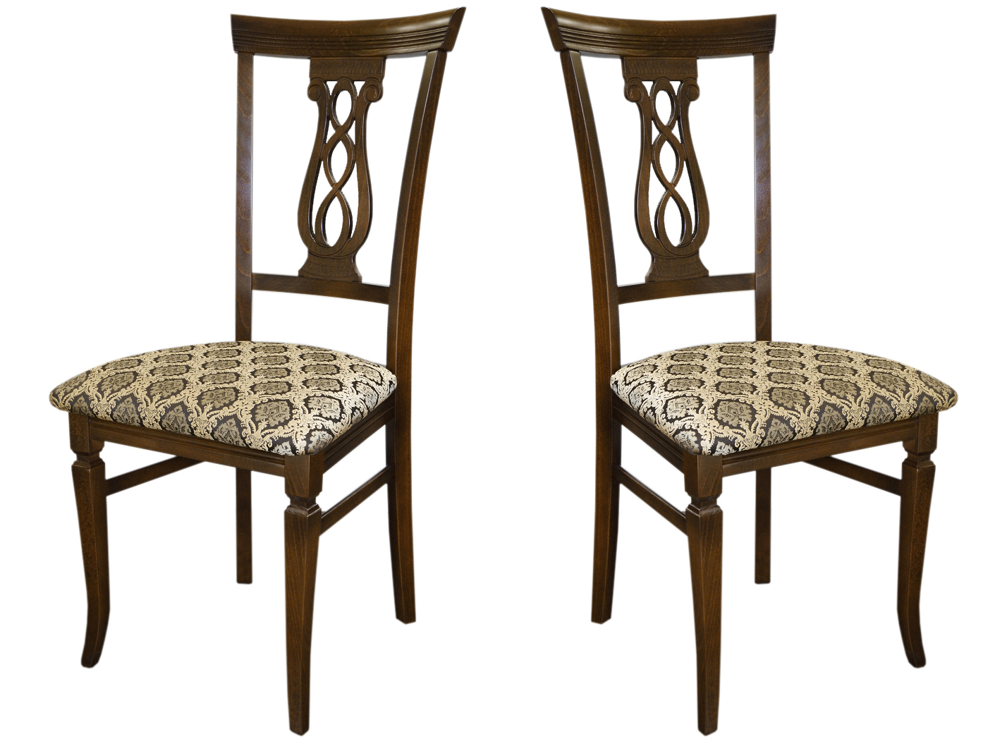 Комплект стульев Мебелик Агнесс орех, Маркус венге 2 шт.