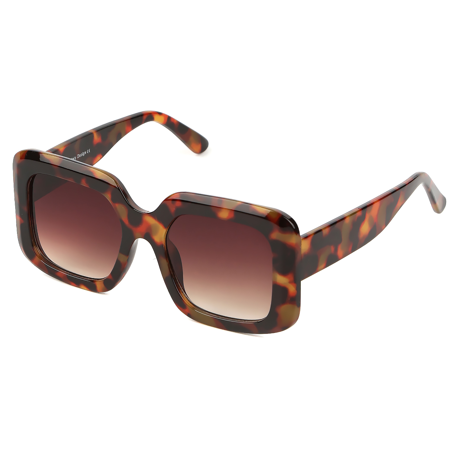 Солнцезащитные очки женские FABRETTI SF220501a-12 коричневые
