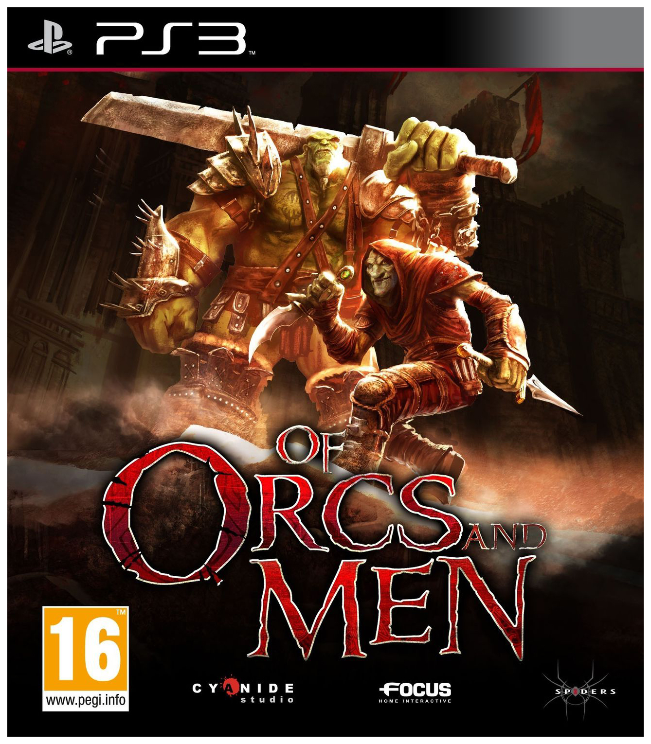 Игра Of Orcs and Men для PlayStation 3