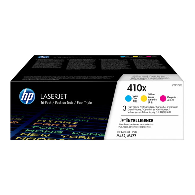 Картридж для лазерного принтера HP 410X (CF252XM) цветной, оригинал