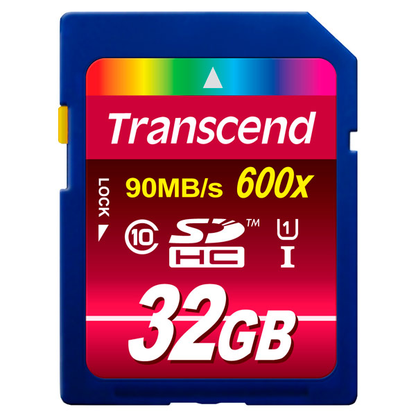 Карта памяти Transcend SDHC TS32GSDHC10U1 32GB