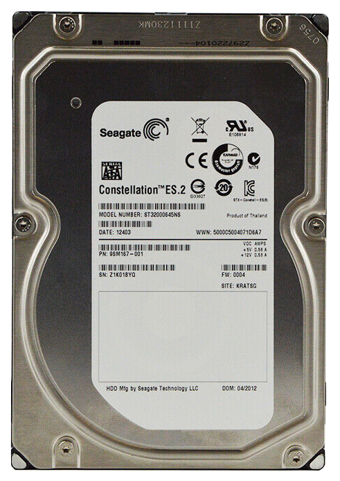 Внутренний жесткий диск Seagate 2TB (ST32000645NS)