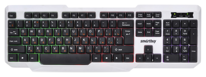 Проводная клавиатура SmartBuy SBK-333U-WK White/Black