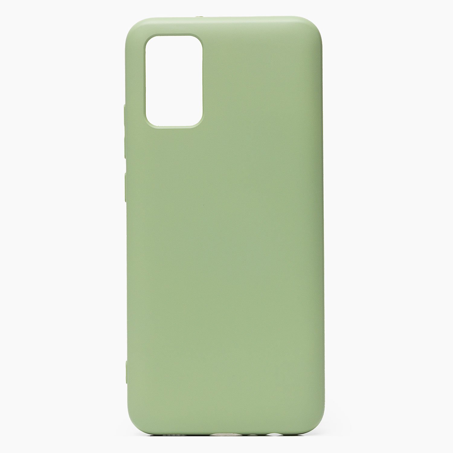 Чехол Samsung SM-A025F (Galaxy A02s) силиконовый Soft Touch светло-зеленый