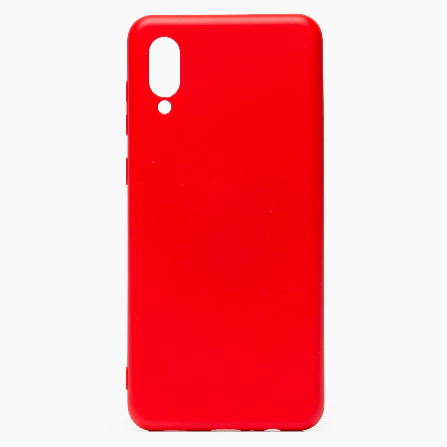 Чехол Samsung SM-A022F (Galaxy A02) силиконовый Soft Touch 2 <красный>