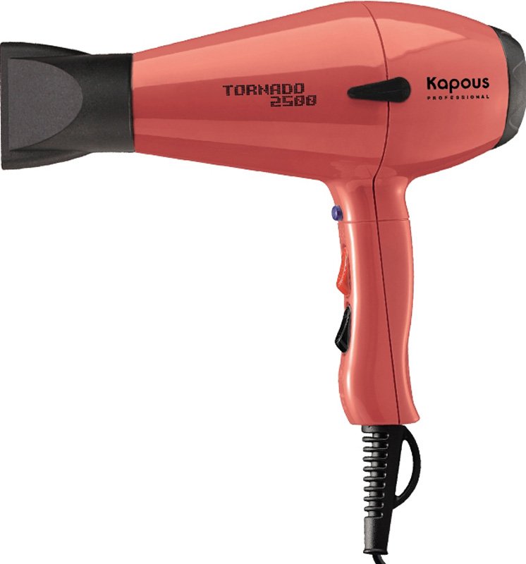 Фен Kapous Tornado 2500 2500 Вт Pink