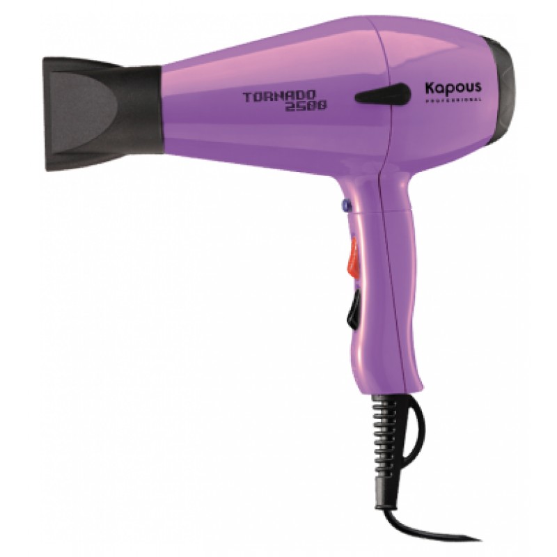 Фен Kapous Tornado 2500 2500 Вт Purple