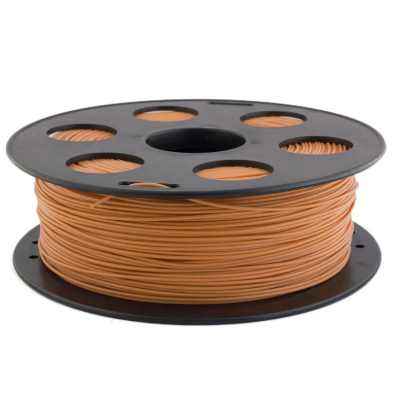 Катушка PLA  пластика Bestfilament 1.75 мм 1кг., коричневая