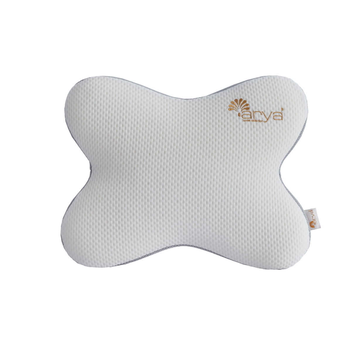 Подушка Arya Memory Foam в форме Бабочки 55X45X10 Papillon  Белый