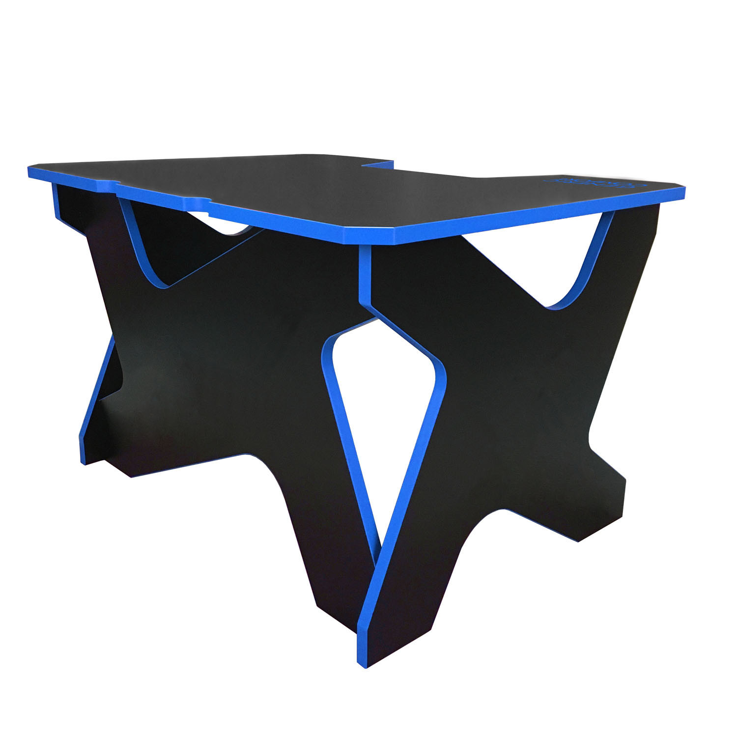 Стол компьютерный геймерский игровой Generic Comfort Gamer Mini/DS/NB черный синий