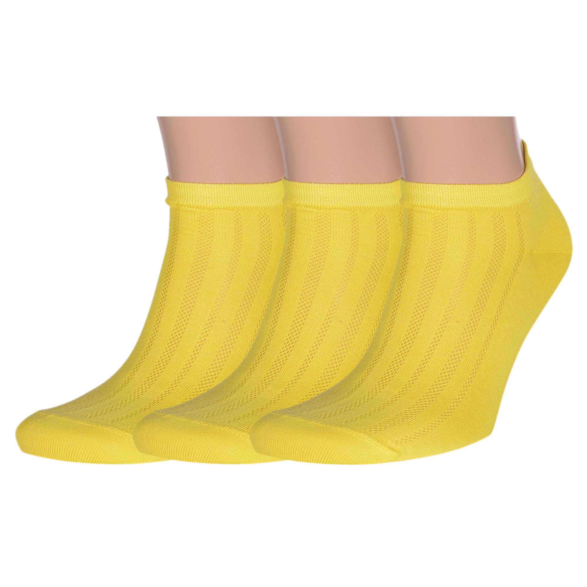 Комплект носков мужских LorenzLine 3-К30 желтых 27