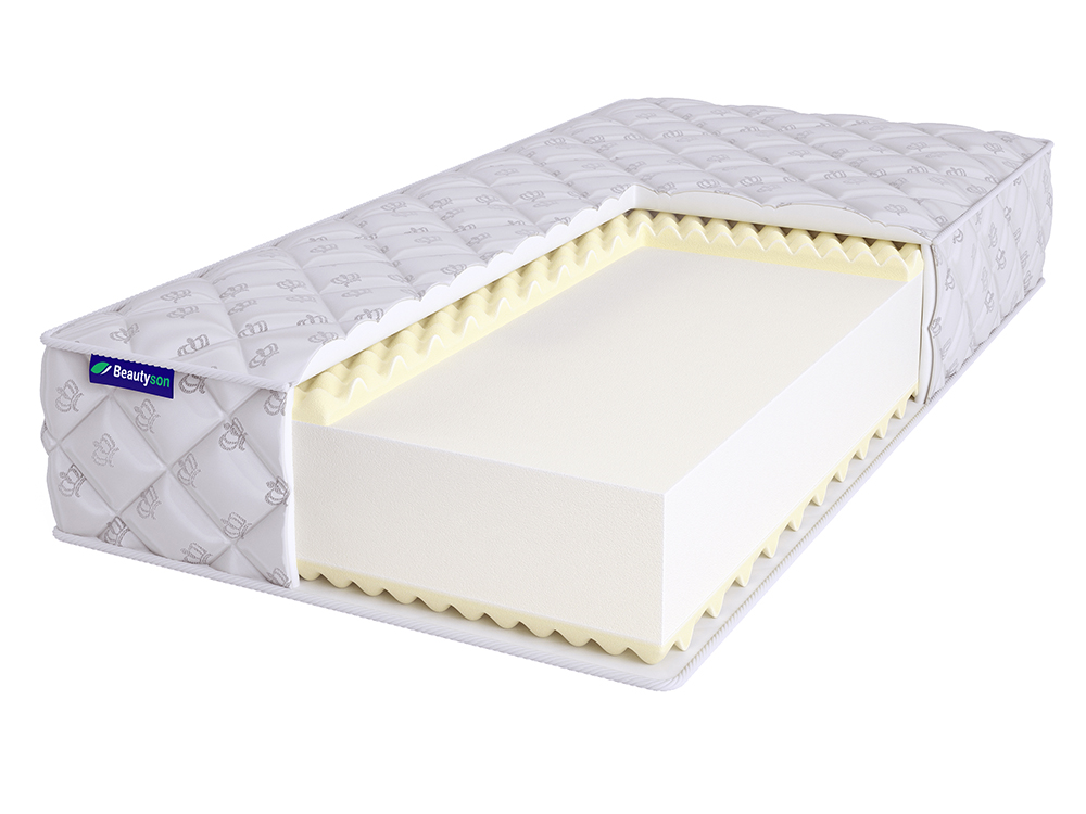Матрас Beautyson Roll Foam 14 Latex Double, 105х125, 16 см, беспружинный