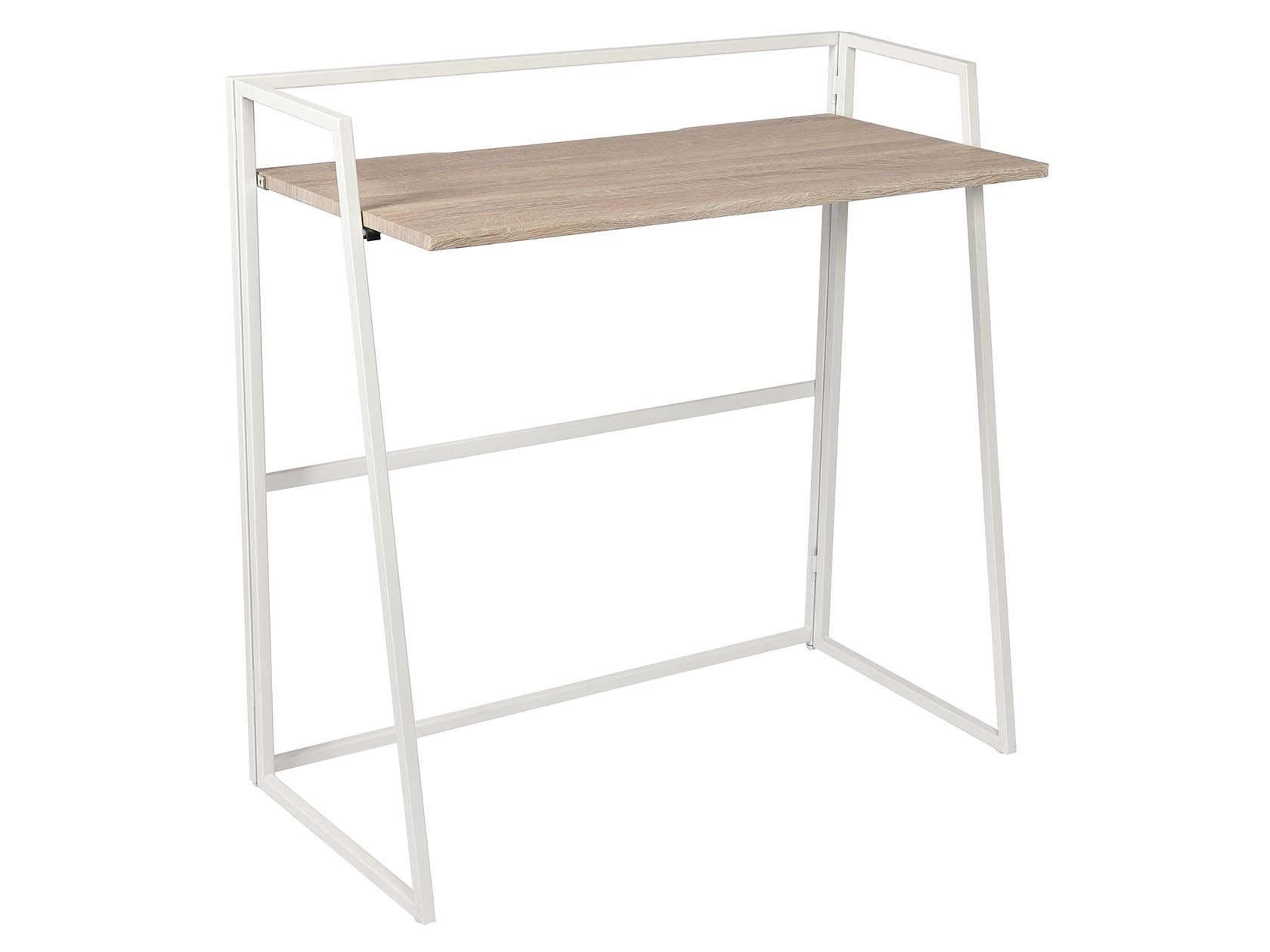 Письменный стол WD-11 Дуб/Белый, металл