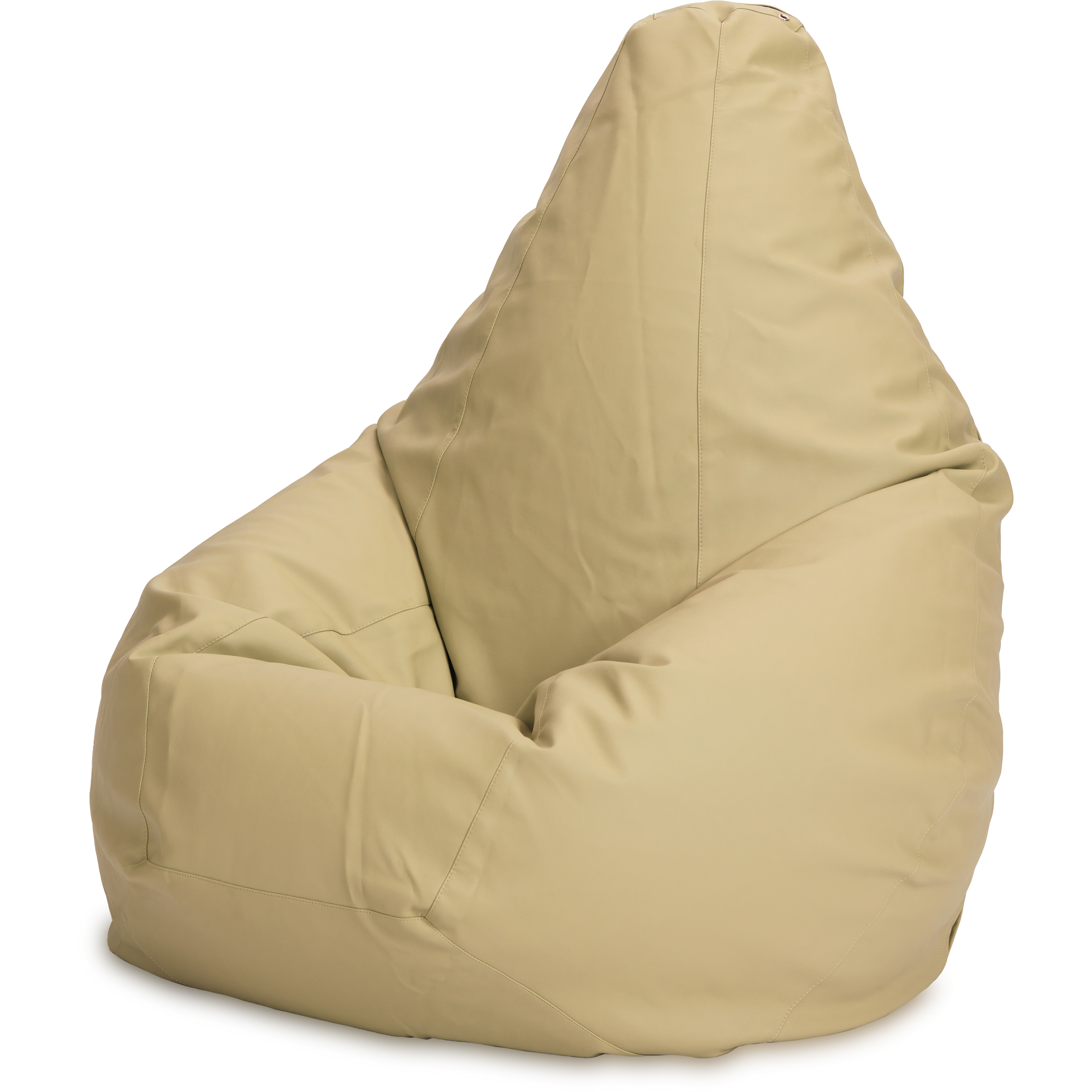 Кресло-мешок Пуффбери «Груша», XL, эко-кожа, Оливковый