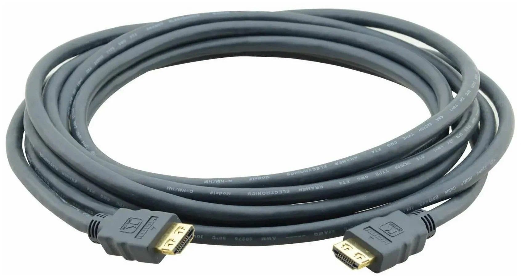 Кабель HDMI-HDMI  (Вилка - Вилка), 4,6 м, Kramer C-HM/HM-15