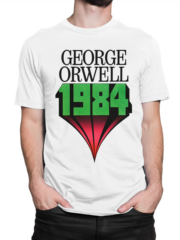 Футболка мужская DreamShirts Studio Джордж Оруэлл - 1984 200-orwell-2 белая L