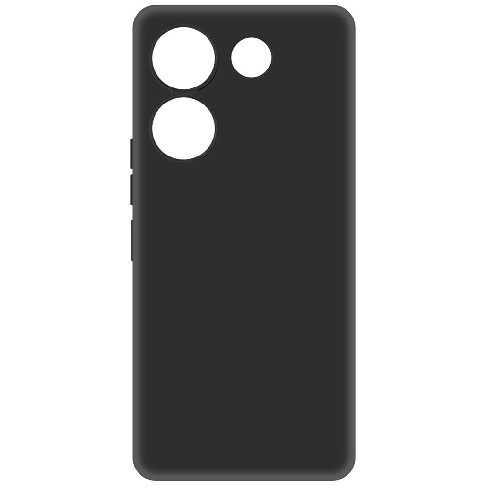 Чехол-накладка Krutoff Soft Case для Tecno Camon 20/ 20 Pro черный
