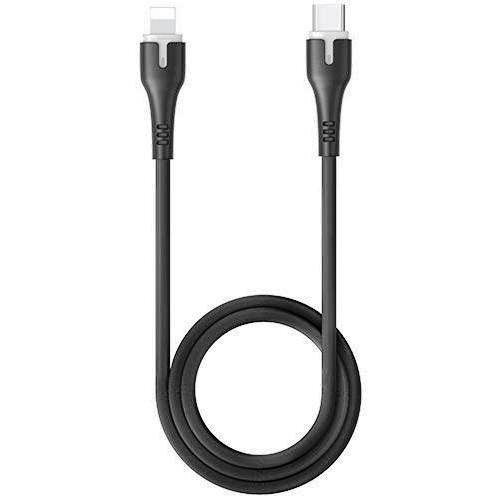 Кабель USB Type-C на Lightning Hoco X45 PD 18W 3А, чёрный - 1 метр X45i Black