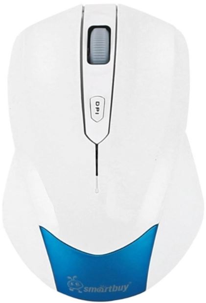 Беспроводная мышь SmartBuy 356AG White/Blue (SBM-356AG-BW)