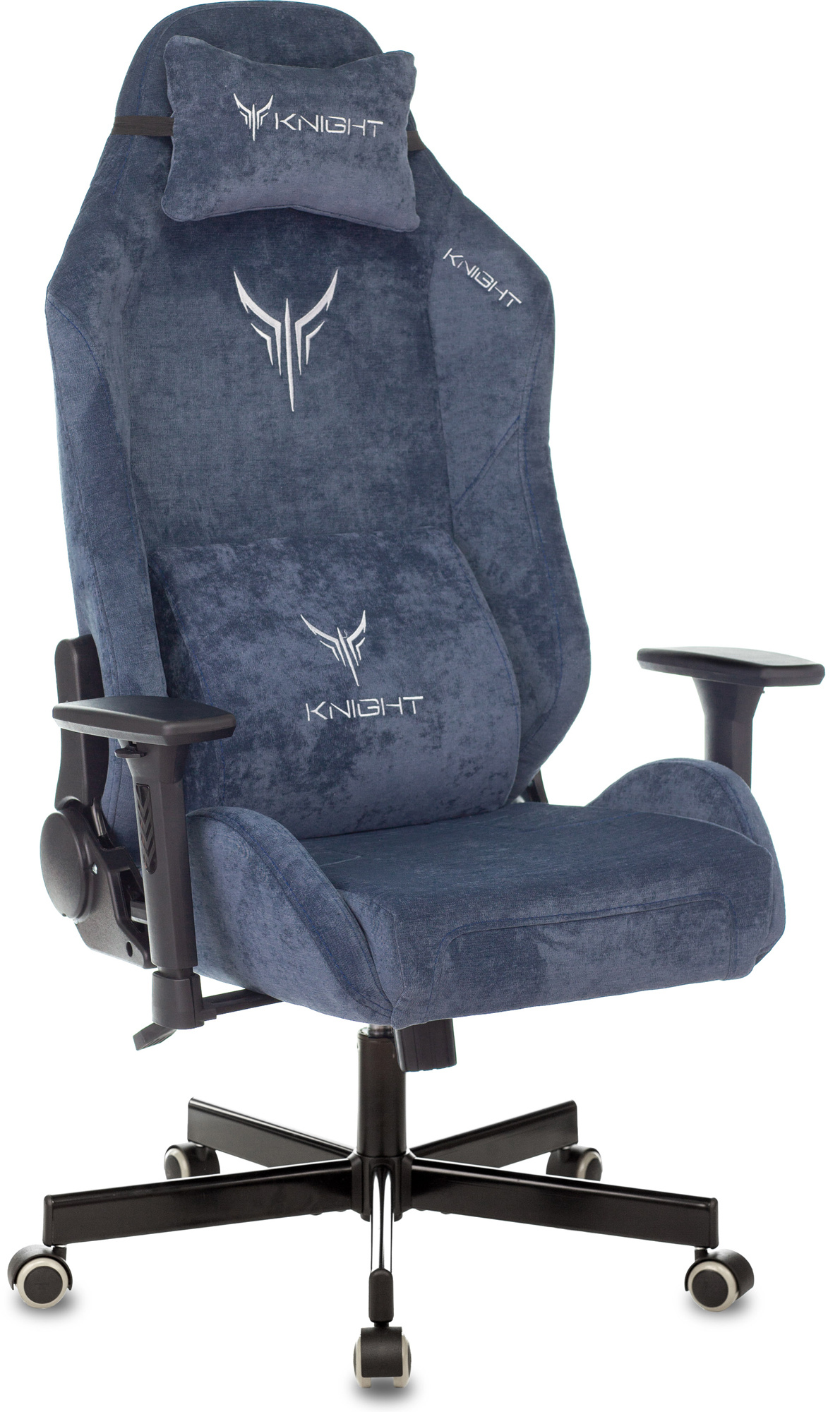 Кресло игровое Knight N1 синий