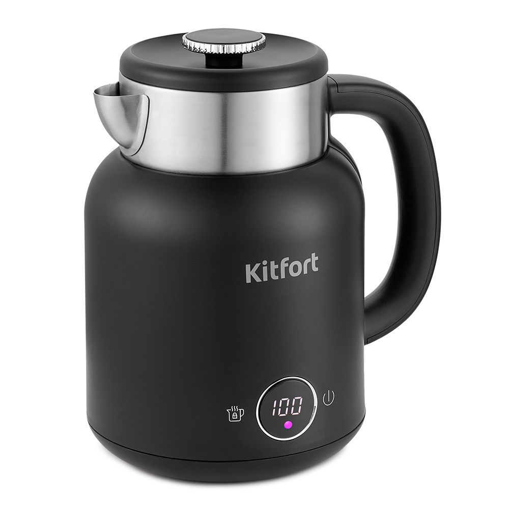 Чайник электрический Kitfort КТ-6196-1 1.5 л черный