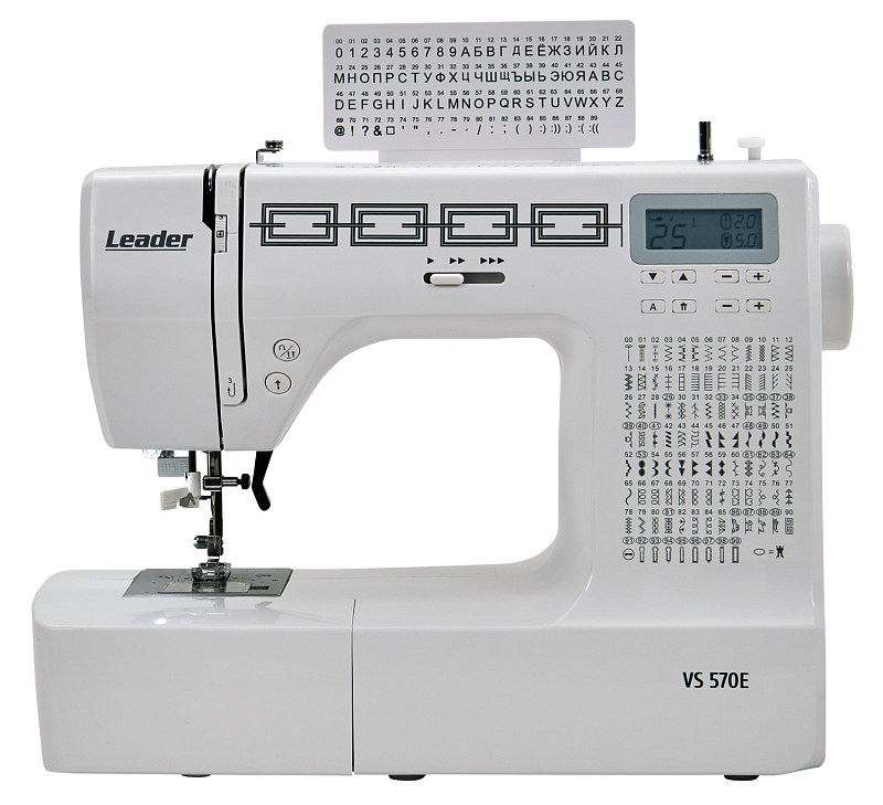Швейная машина Leader VS 570E белая