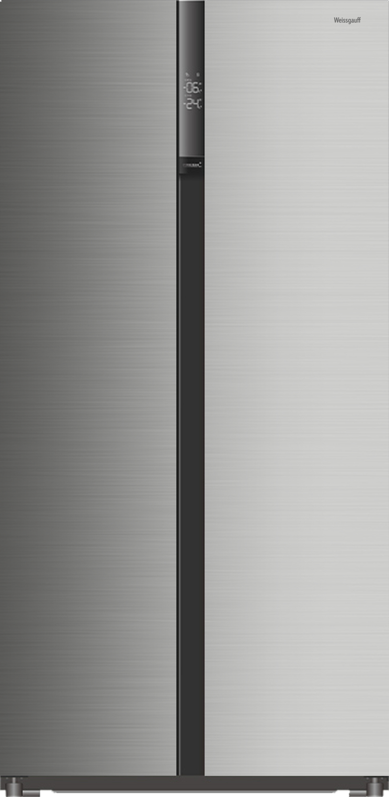 Холодильник Weissgauff WSBS 600 серебристый