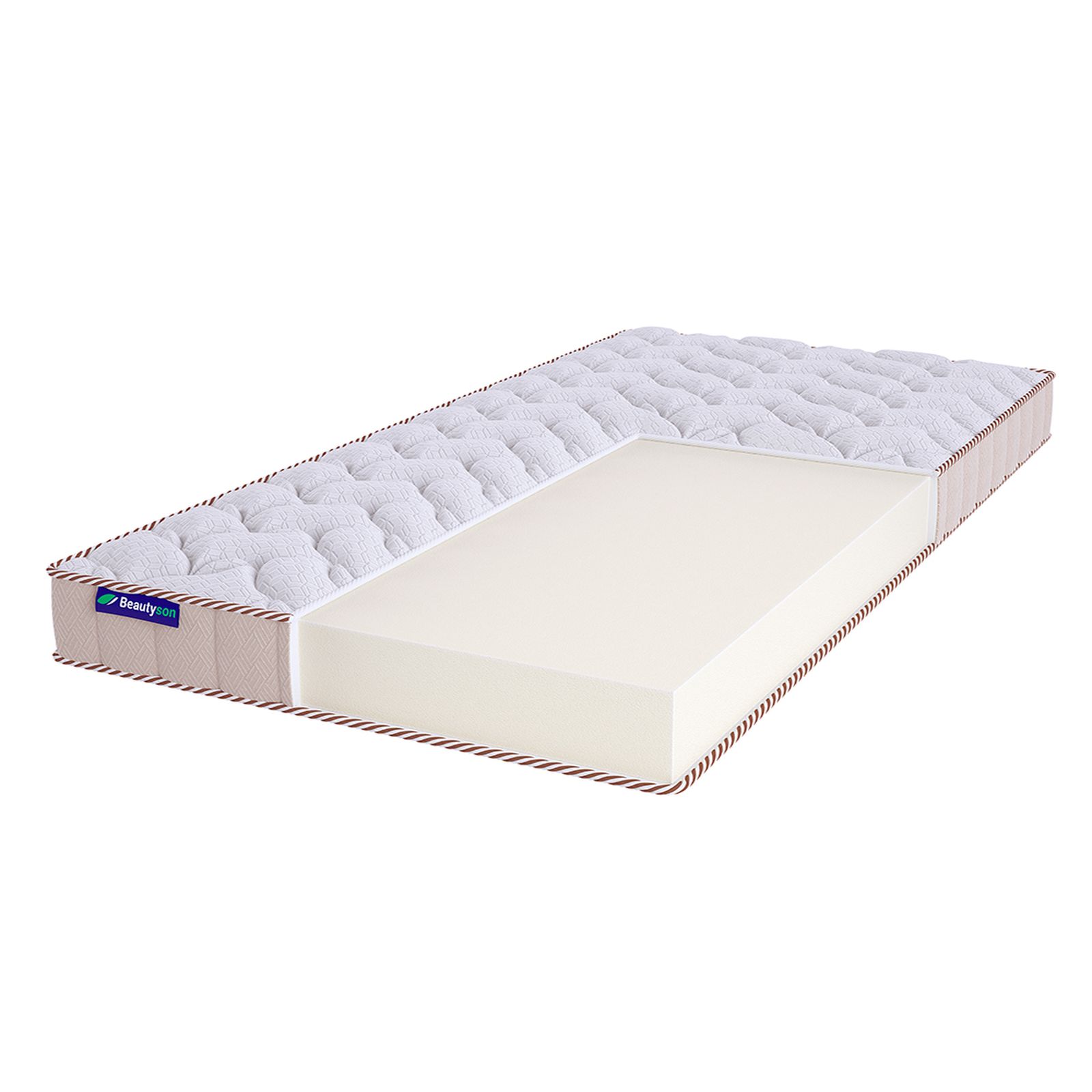 Матрас Beautyson Roll Foam 10 Lux, 105х170, 12 см, беспружинный