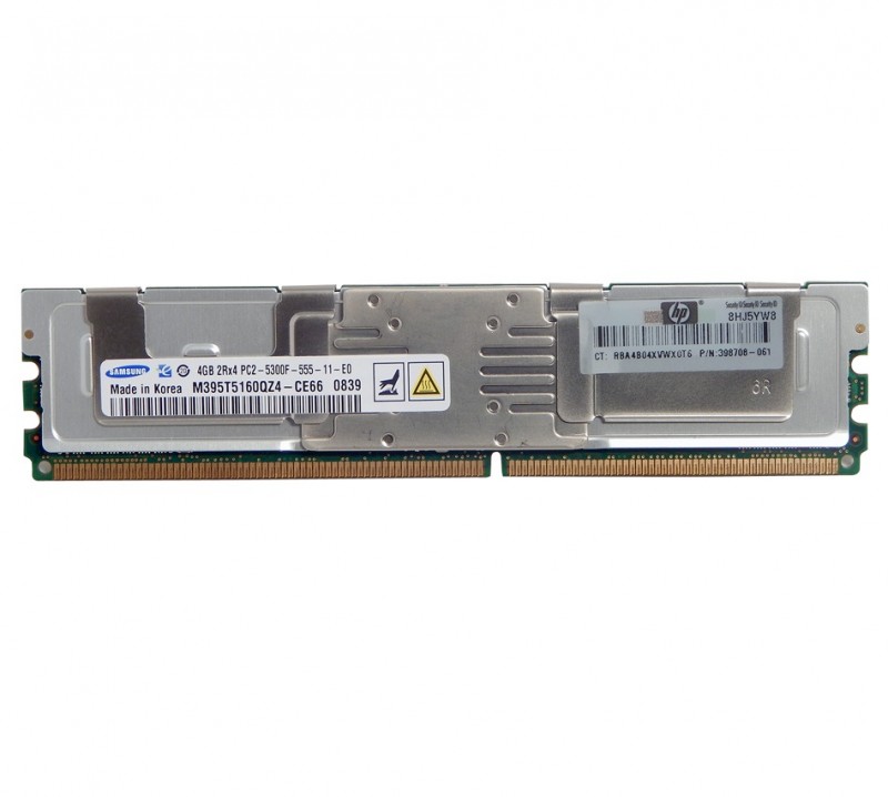 Оперативная память HP 4GB PC2-5300 FBD LP [398708-061]