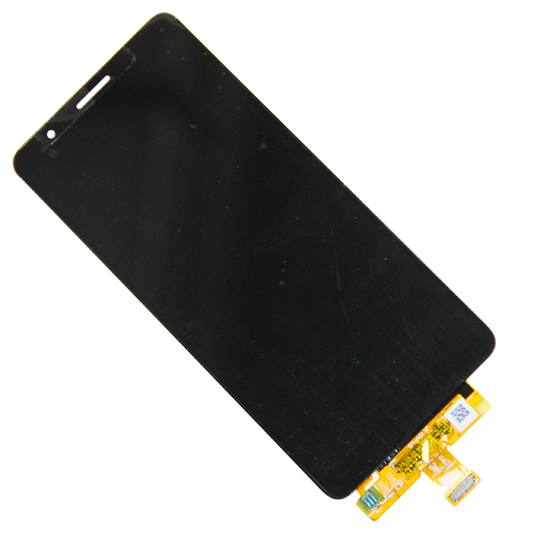 Дисплей для Samsung SM-A013F (A01 Core) в сборе с тачскрином <черный> (OEM)